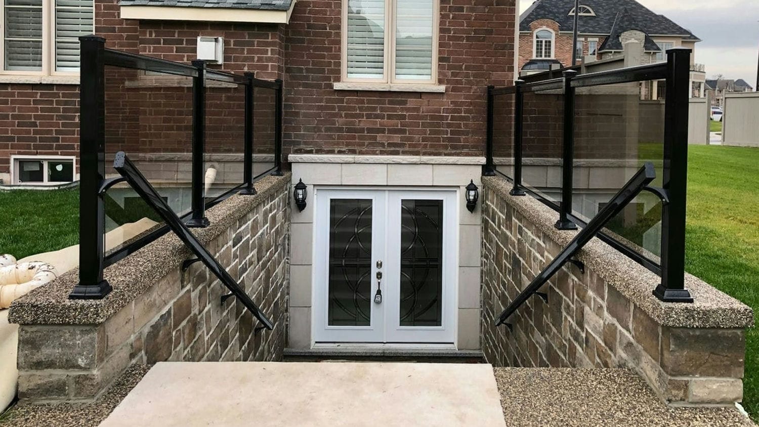 Ontario Walkout Basement Railing Requirements | GTA Railings